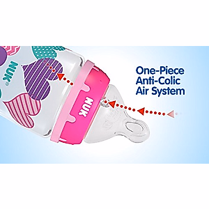 NUK Disney Baby Bottle, Mickey Mouse, 10 Ounce (Pack of 3)