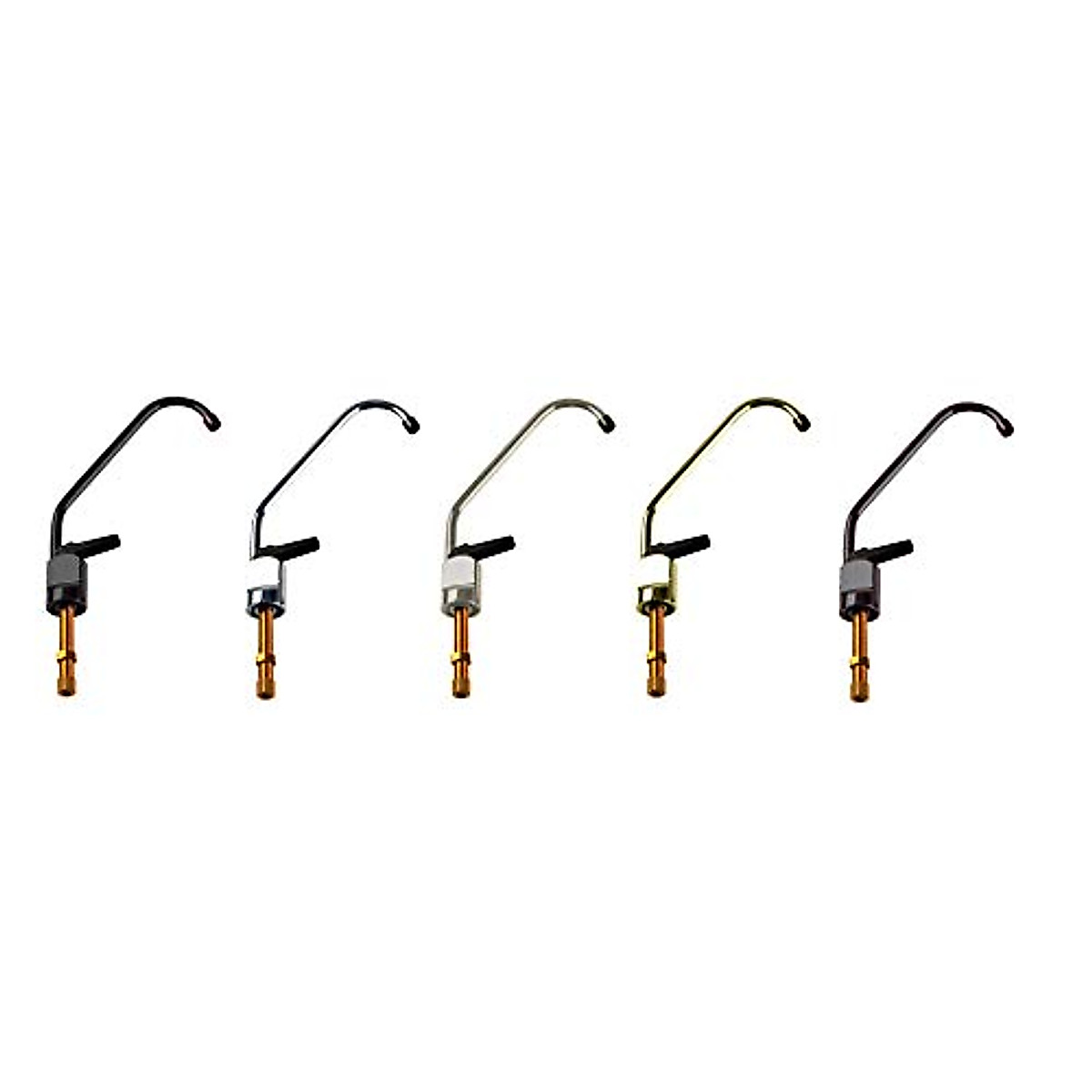 Westbrass R2031-NL-62 8" Touch-Flo Style Pure Water Dispenser Faucet, Matte Black