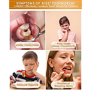 Kids Hydroxyapatite Toothpaste for Reversing Cavities, Fluoride-Free Home Cavity Repair, Safe Toddler & Baby Toothpaste for Enamel Repair, Tooth Decay Repair Remineralizing Treatment Fruity 1Tube