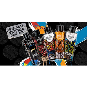 BARBER MARMARA PUERTO RICO Limited Edition Eau de Cologne 500 ml Men's Fragrance Water Glass Bottle Gift Packaging Men's Perfume Aftershave Men Cologne Barber 8% Fragrance Oil