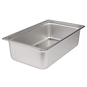 Update International NJP-1006 Steam Table Pan, 6", Stainless Steel