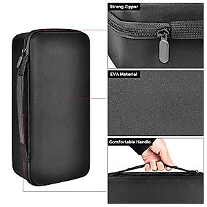 casmilee Case Compatible with Backbone One Mobile Gaming Controller and Travel Carrying Case Compatible with Laifen Hair Dryer Bundle