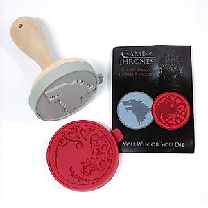 Game of Thrones Baking Set with Cookie Stamps and Cake Pan