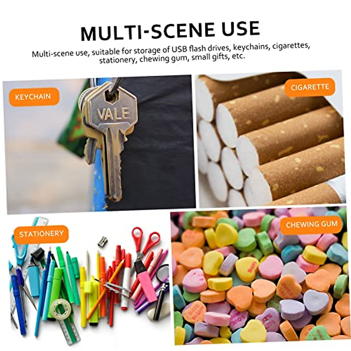 Zerodeko 12 pcs gift packaging iron box small kitchen canister Tea Tin Canister large metal container bags decorative paper Empty Tin tissue jar coffee decor Tinplate Tin baby cover candy