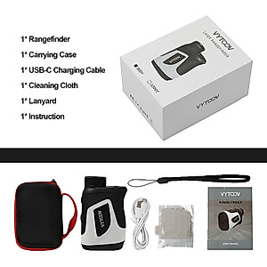 Golf Range Finder 800Yards Golf Rangefinder with Slope Continuous Scan Golf Yardage Rangefinder with Flagpole Locking Vibration Legal Laser Distance Rangefinders for Competition Hunter & Golfer Gift