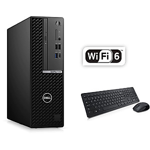 DELL OptiPlex 5090 Small Form Factor Business Desktop, Intel Core i7-10700 8 Cores Processor up to 4.8GHz, 32GB RAM, 1TB PCIe SSD + 2TB HDD, DVD, Wireless-AC, Windows 10 Pro, Black