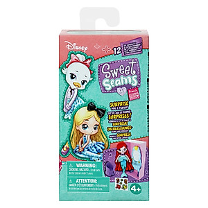 SWEET SEAMS Disney 6" Soft Rag Doll Pack – 1pc Toy | Vanellope Doll and Car Playset