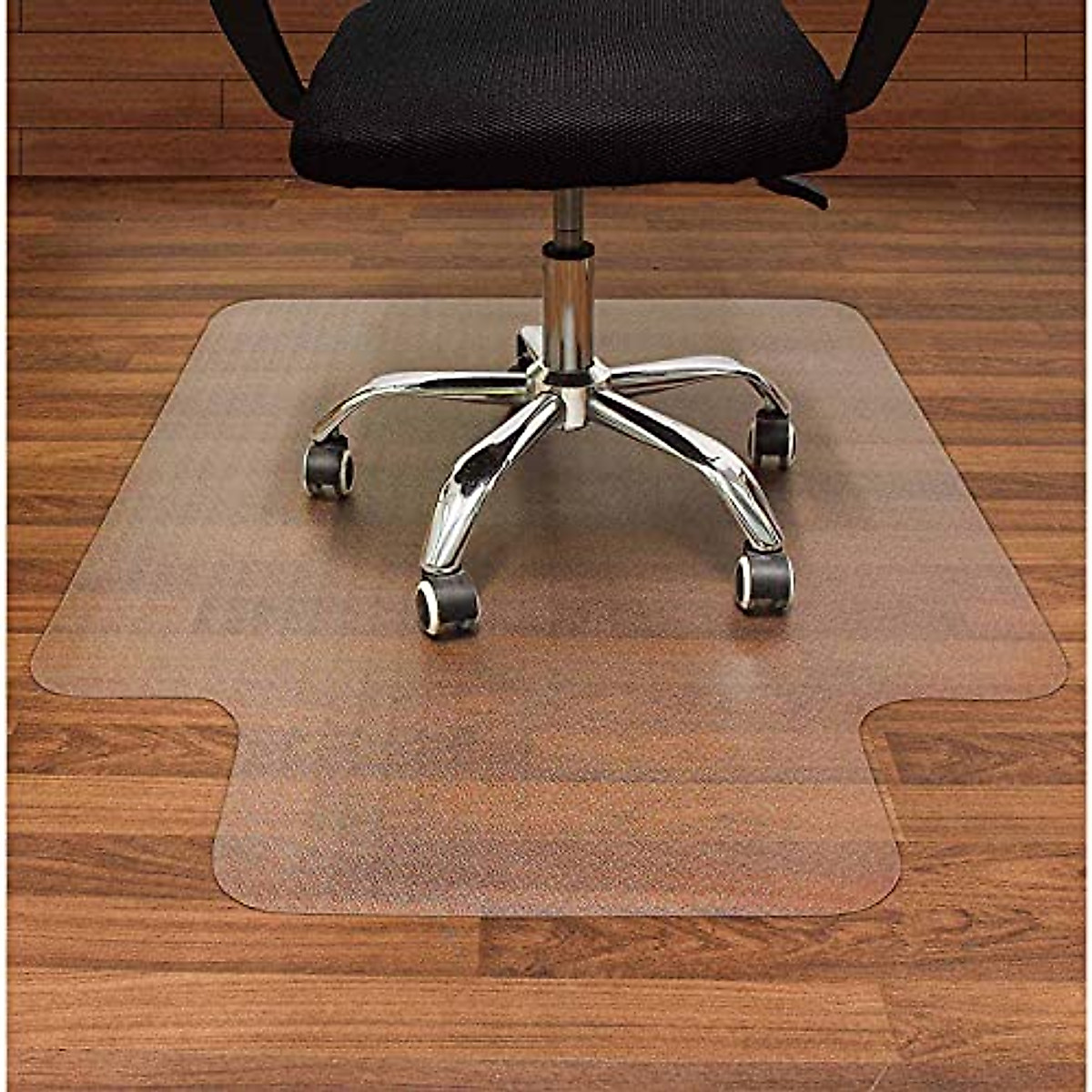 AiBOB Office Chair Mat for Hardwood Floors, 36 X 48 in, Heavy Duty Floor Mats for Computer Desk, Easy Glide for Chairs, Flat Without Curling