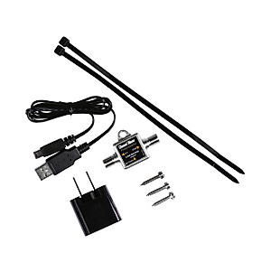 Channel Master Amplify - Adjustable Gain TV Antenna Pre-Amplifier, Built-in LTE Filter, 17-30dB Gain, Compatible with Non-Amplified TV Antennas, Increases Signal Strength, Indoor/Outdoor