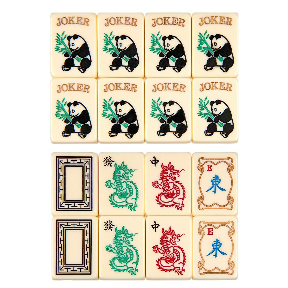 Linda Li New! - American Mahjong Set The Artisan Collection: Butterfly Series – in Blue Nautical Soft Bag