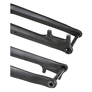 TANDELL 2023 New Bicycle Fork 29+ Carbon Rigid Fork MTB Mountain Bike Fork 29 Plus 15x110mm UD Matte