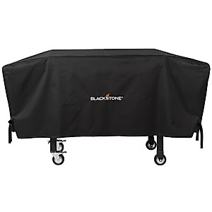 Blackstone 1528 600D Polyester Heavy Duty Flat top Gas Grill Cover, Water Resistant Exclusively Fits 36" Griddle Cooking Station, Black