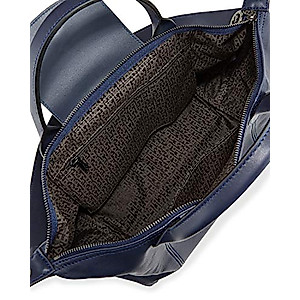 Longchamp 'Small Cuir Leather Top Handle Tote Shoulder Bag, Navy