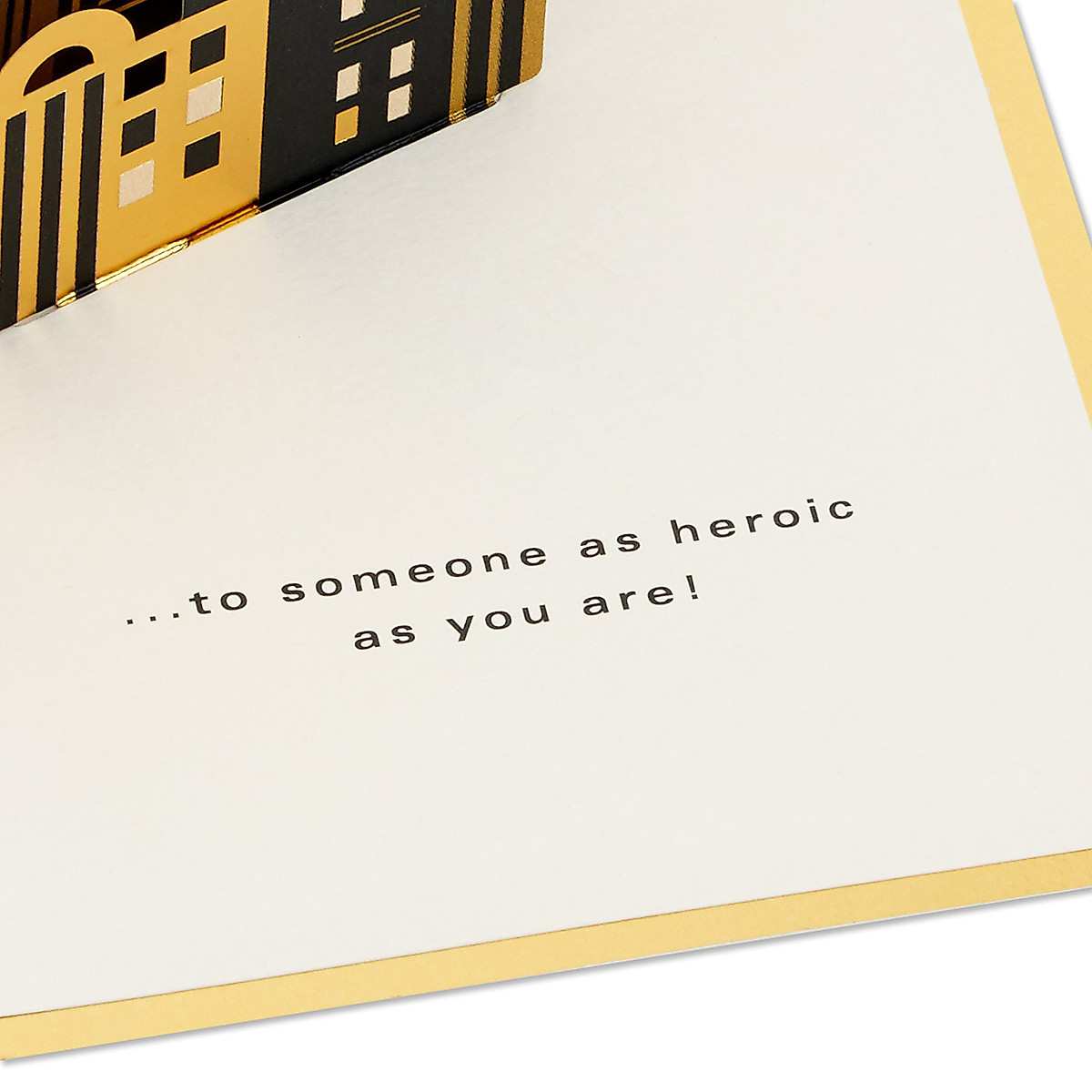 Hallmark Batman Pop Up Birthday Card for Him (Epic Day) Signature Paper Wonder 3D Card