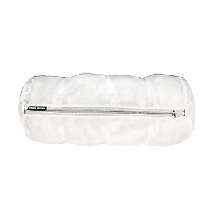 Laura Ashley 4 Compartment Mesh Hosiery Wash Bag with Zipper Closure to Protect Clothes in the Wash