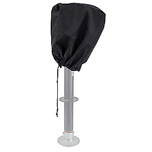 RecPro RV Electric Tongue Jack Cover | Universal Protective Cover for Electric Jacks
