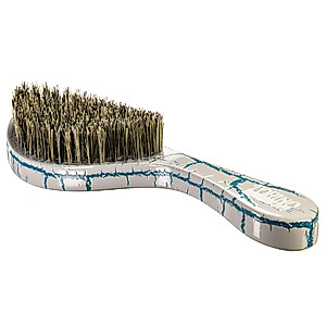 Torino Pro Curve Wave brush #139- Medium 100% Boar Bristle Curved 360 Wave Brush - Great for laying down 360 waves and use before using wave cap or durag - Luxury waves brush for men 360