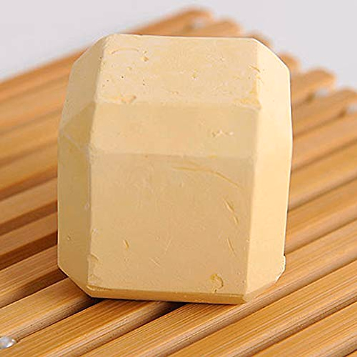 lEIsr00y Hamster Rabbit Chew Stone, Pet Hamster Rat Rabbit Grinding Mineral Stone Chew Non-Toxic Calcium Cube Toy - L