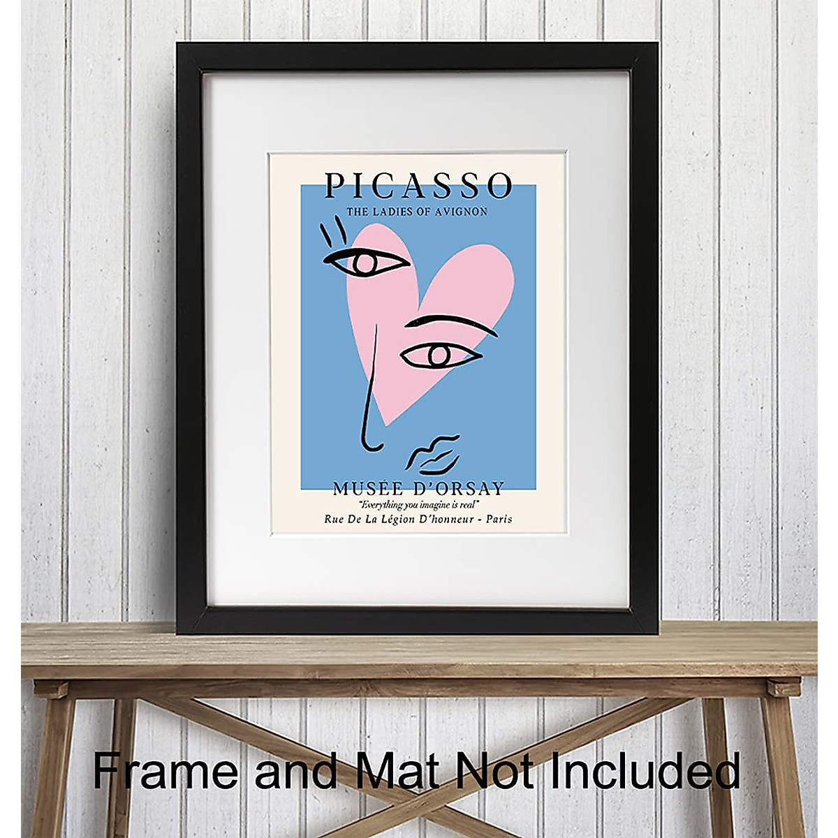 Pablo Picasso Wall Art Prints - Pablo Picasso Poster - Mid-Century Modern Room Decor - Gallery Wall Art - Museum Poster - Abstract Art - Minimalist Wall Decor- Line Art Wall Decor- Art Gifts for Women