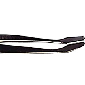 Stamp Tongs 6" Solingen Steel - Spade Tip Bent Angle from SAFE