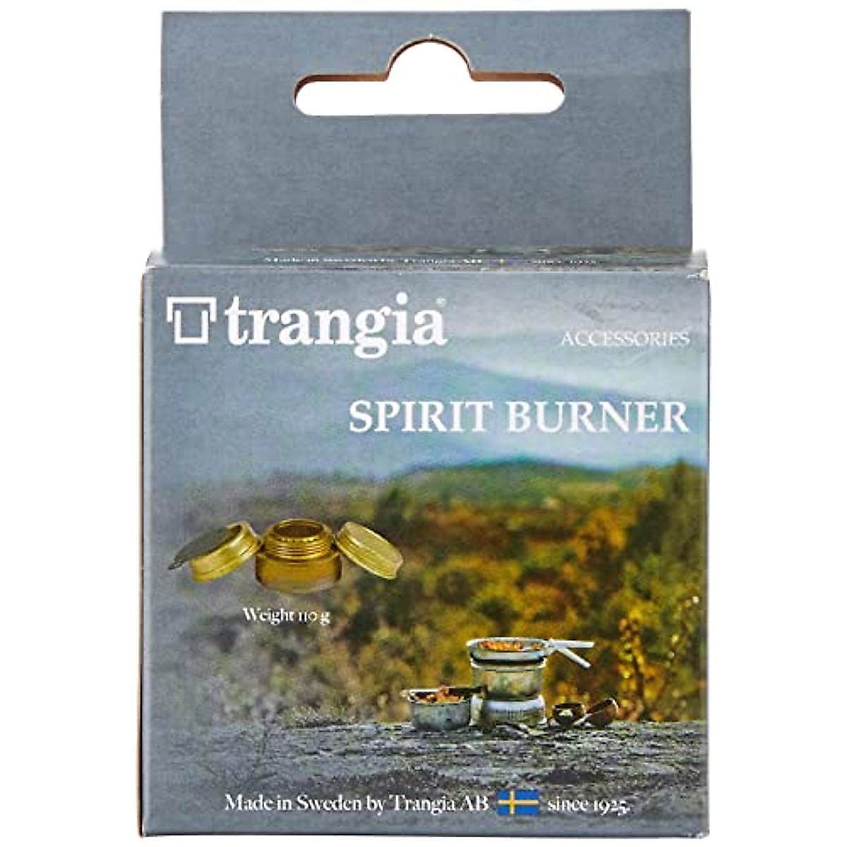 Trangia Spirit Burner with Screwcap Versatile Easy to Use Alcohol Stove, 0
