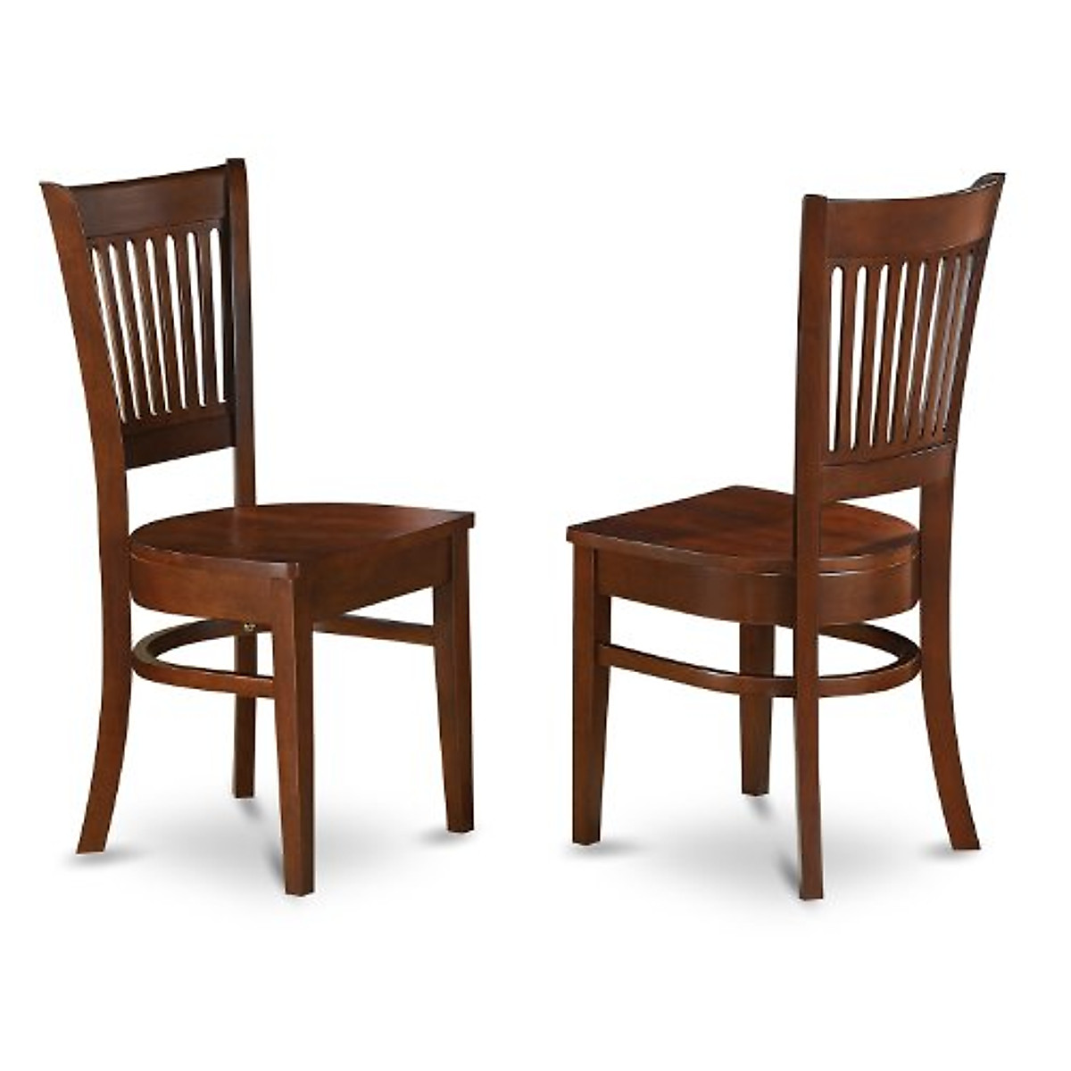 EAST WEST FURNITURE 7 Pc Dining room set Table with Leaf and 6 Kitchen Dining Chairs