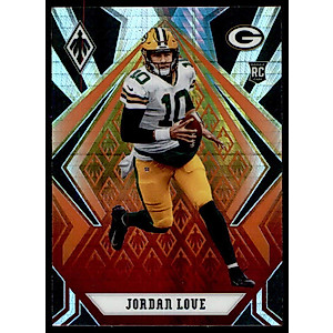 Football NFL 2020 Panini Phoenix Fire Burst #104 Jordan Love RC Packers