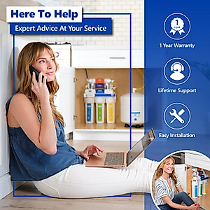 Express Water – Alkaline Water Filter Replacement – Mineral, Antioxidant, pH+ – 10 Inch – Under Sink and Reverse Osmosis System