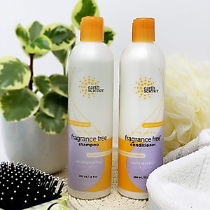 EARTH SCIENCE - Extra Gentle Fragrance Free Shampoo & Conditioner Set (12 oz.)