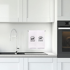 NEGIGA Vintage Farmhouse Dairy Cattle Cow Home Chickens Kitchen Towels and Dishcloths Sets 24x16 Inch Set of 2,Farm Animal Decor Decorative Dish Hand Tea Bath Towels for Kitchen Bathroom