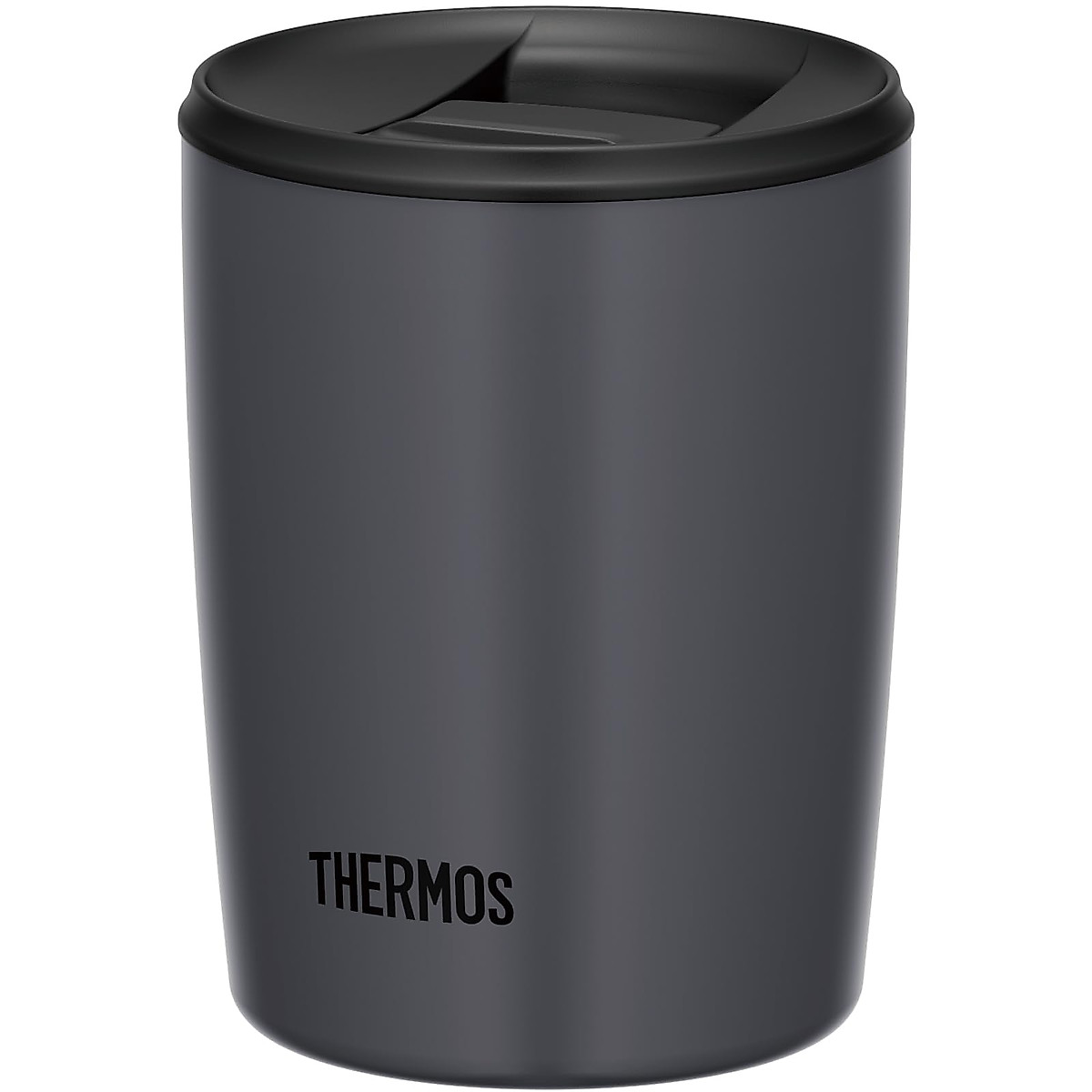 Thermos JDP-301 DGY Vacuum Insulated Tumbler with Lid, 10.1 fl oz (300 ml), Dark Gray