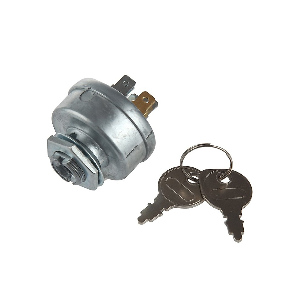 Larbi Lawn Mower Ignition Switch with 3 Position 2 Keys 5 Terminals Suit for Mower STD365402 24688 725-0267 925-0267 21064 42106