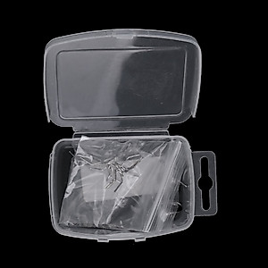 Tachiuwa 22 Piece Fly Fishing Rod Guides and Tip Tops Repair Kit DIY Eye Rings Guides, Different Sizes