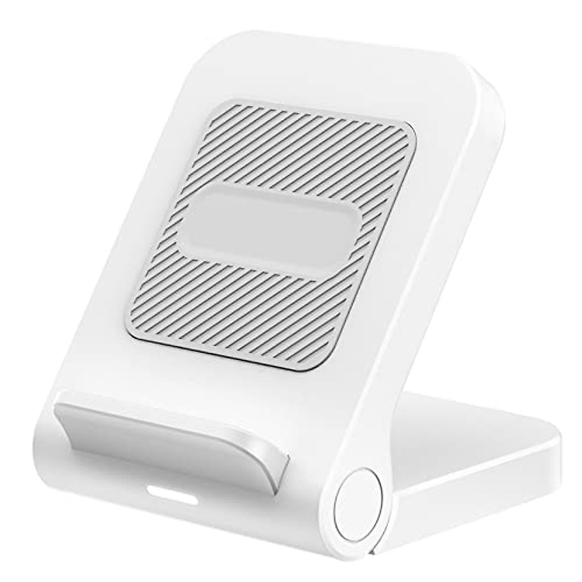 Galaxy Z Flip Wireless Charger Galaxy Z Flip 3 Fast Wireless Charger Stand Compatible with Galaxy Z Flip 4/Z Flip 3/Z Flip, Space Saving, Easy to Carry,White