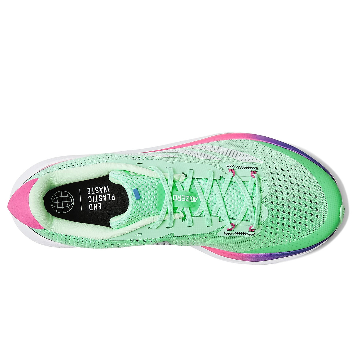 adidas Adizero Sl Pulse Mint/Zero Metallic 7 B (M)