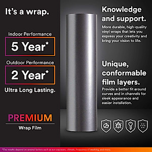 24"x60" (2FTx5FT) White Matte Metallic Satin Pearl Vinyl Wrap Sticker Sheet Film Car Auto Vehicle DIY Decal Bubble Free Air Release Self Adhesive Peel and Stick Free Tool Kit