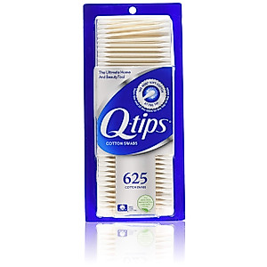 Q Tips Cotton Swab Size 625ct Q Tips Cotton Swab 625ct each ( Pack of 5)