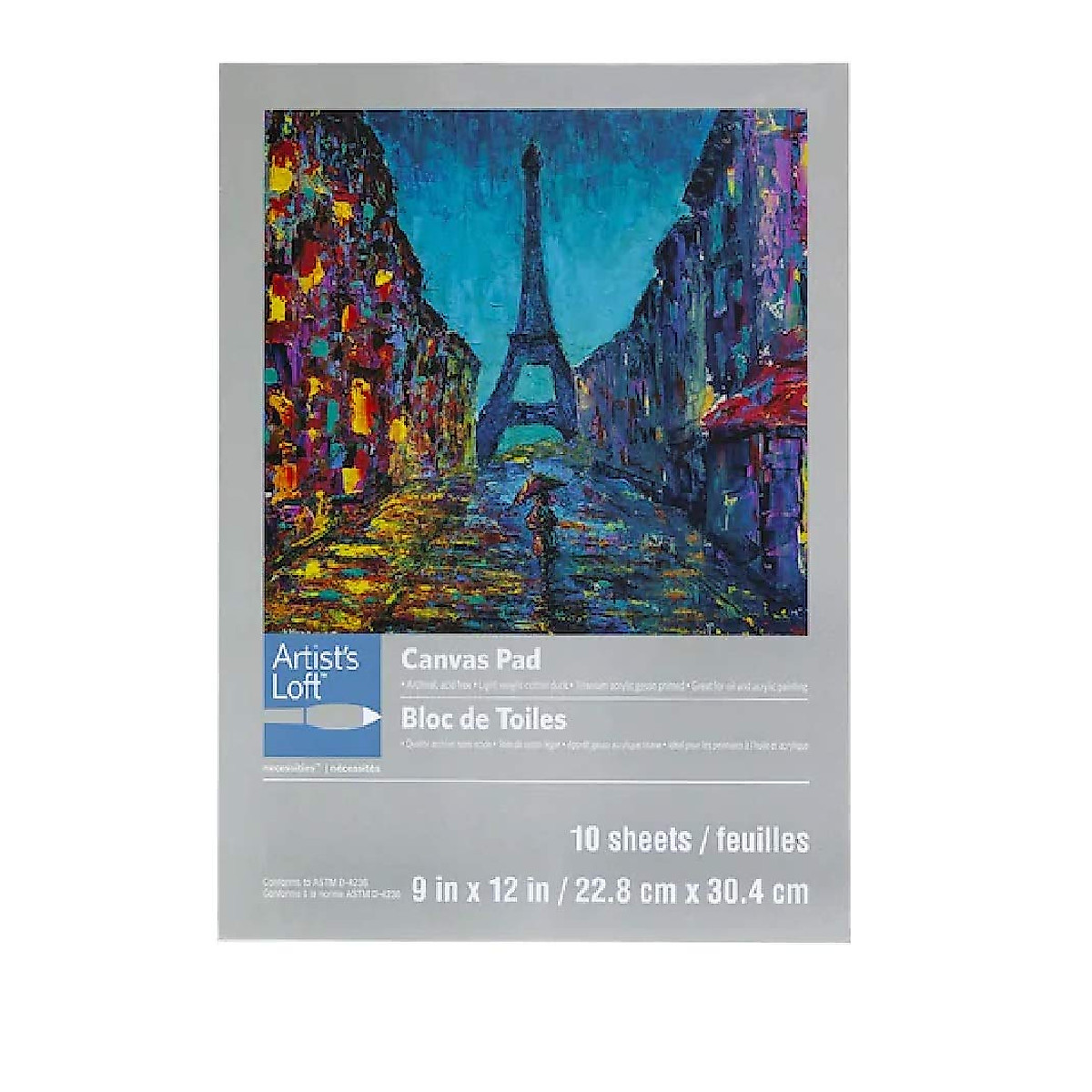 Artist's Loft Necessities Canvas Pad (12" X 16")