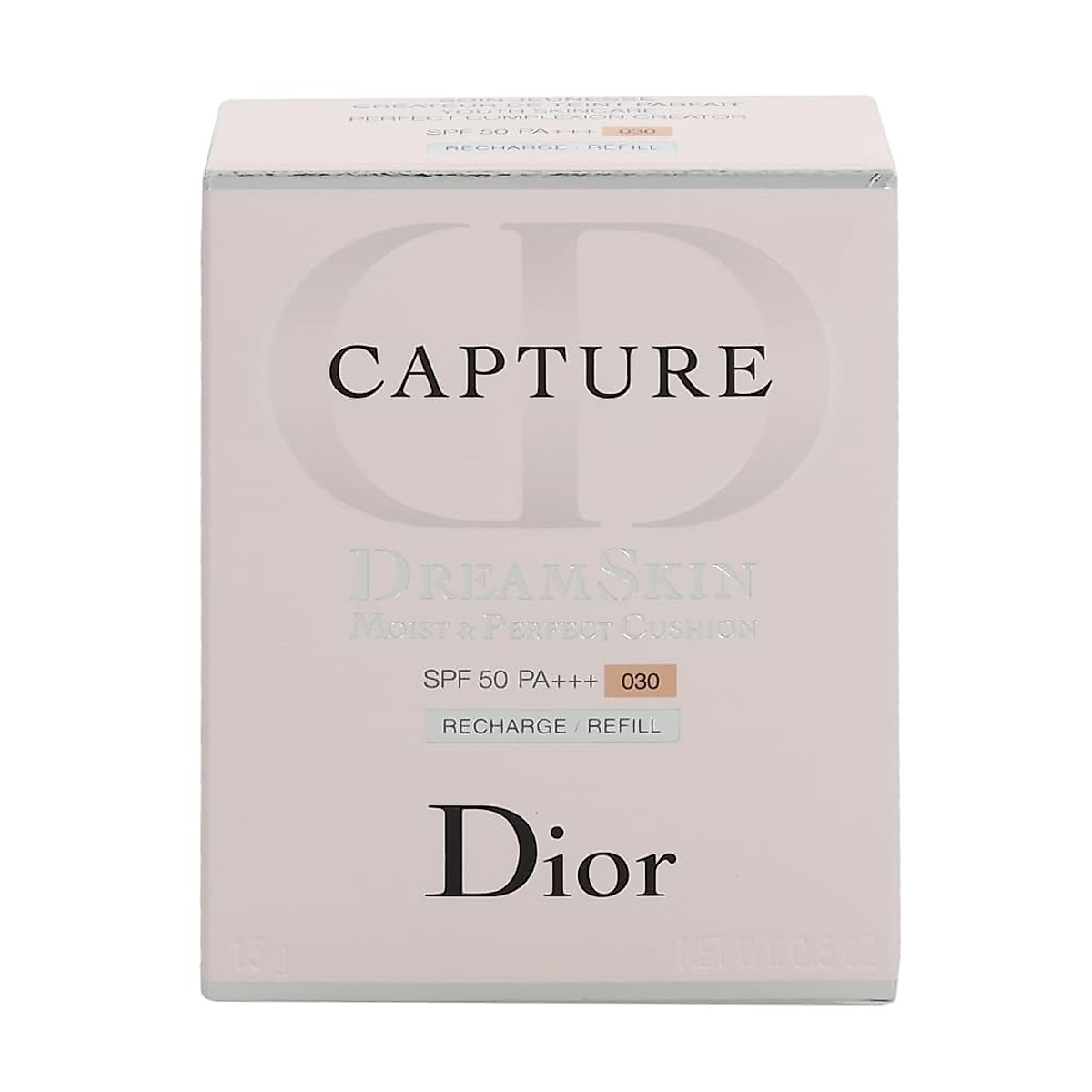 Dior Capture Dreamskin Moist & Perfect Cushion SPF 50 Pa+++ 030 Refill 0.5 Ounce