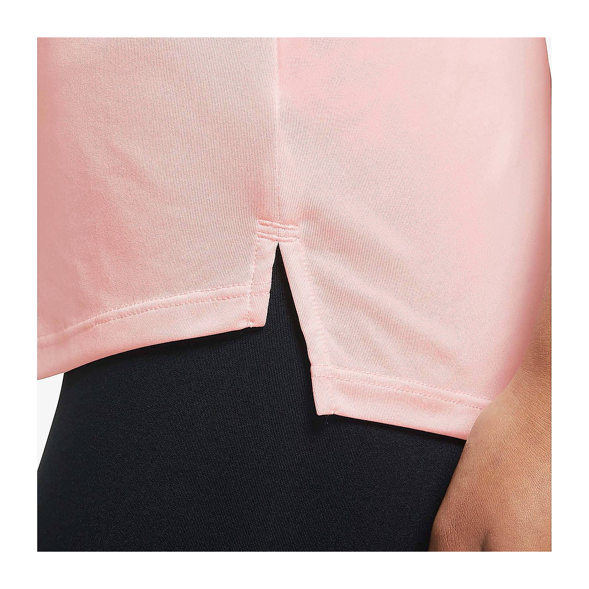 Nike Women's Dri-Fit One Elastika Tank (US, Alpha, Medium, Regular, Regular, Pinksicle)