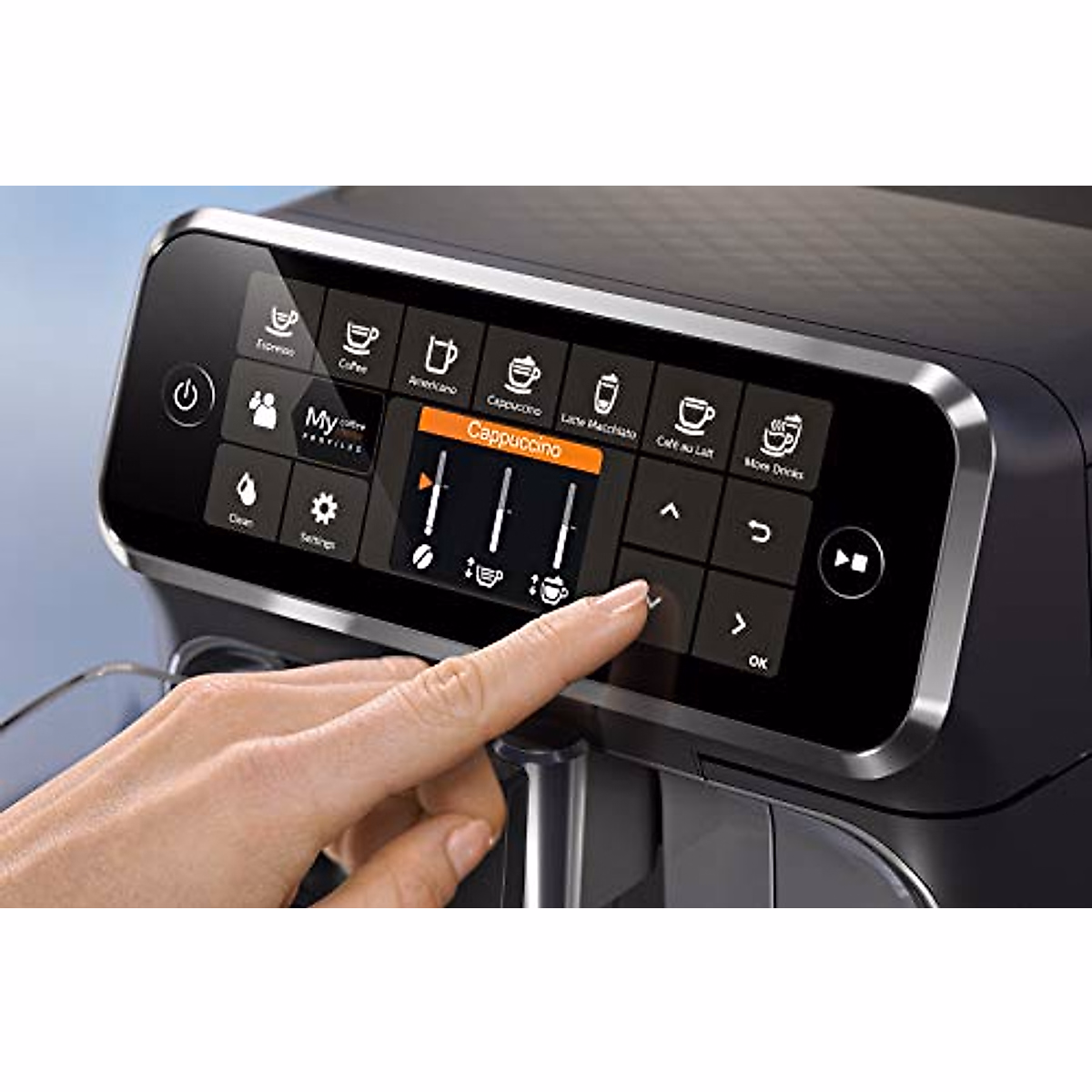 PHILIPS Kitchen Appliances EP4347/94 Espresso Machine, One Size, Black