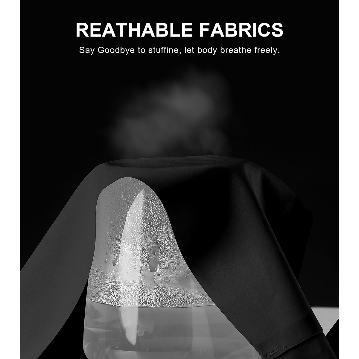 DEANGELMON Womens Thongs High Waisted Seamless Underwear for Women Breathable No Show Panties 4 Pack X-Large(4P4)