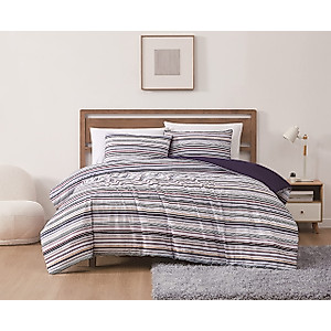 Truly Soft Teagan Stripe Stripe Full/Queen 3 Piece Duvet Cover Set