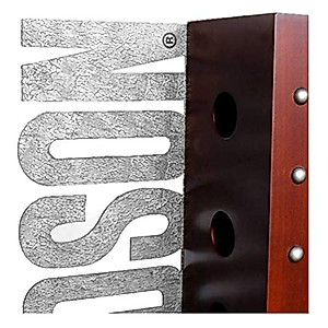 Harley-Davidson Laser Cut Metal Motorcycle Wooden Wine Rack, Brown HDL-18565