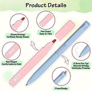 DazSpirit Bible Journaling Kit, 12 Pastel Bible Highlighters and 6 Pens No Bleed with 90 Laminated Bible Tabs, Bible Study Kit for Women & Men Office School, Bible Study Supplies