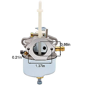 631954 Carburetor for Tecumseh 632371 632371A 631954 631870 631920 Carburetor,Tecumseh H70 & HSK70 7HP Toro Tillers Go-Karts 38510 38513 38063 38065 38062 38050 38040 38072 38073 Snowblower Carburetor