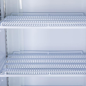 Commercial Beverage Refrigerator Display Fridge,9 Cu Ft Small Slims Single Glass Door Merchandiser Drink Cooler with LED Light Adjustable Shelves,ETL and NSF Approval