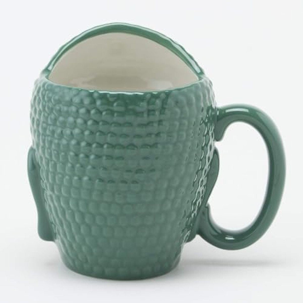 サンアート Sunart SAN2665 Porcelain Funny Tableware, Big Buddha, Mug, 10.1 fl oz (300 ml), Green, Funny Gift, Birthday Gift, Funny Goods, Ranking, Funny Goods