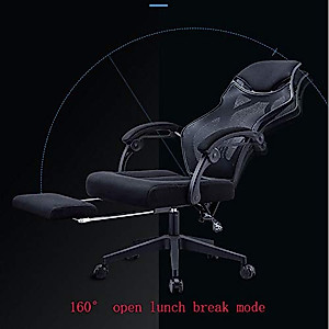 Office Chair Ergonomic Desk Chair Mesh Computer Chair Lumbar Support Modern Executive Adjustable Rolling Swivel Chair Comfortable Mid Task Home Office Chair