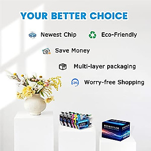 BINKSYLER Compatible LC3013 Ink Cartridges Replacement for Brother LC3013 LC3011 Work with Brother MFC-J491DW MFC-J497DW MFC-J690DW MFC-J895DW MFC-J487DW (6 Black,2 Cyan,2 Magenta,2 Yellow) 12-Pack